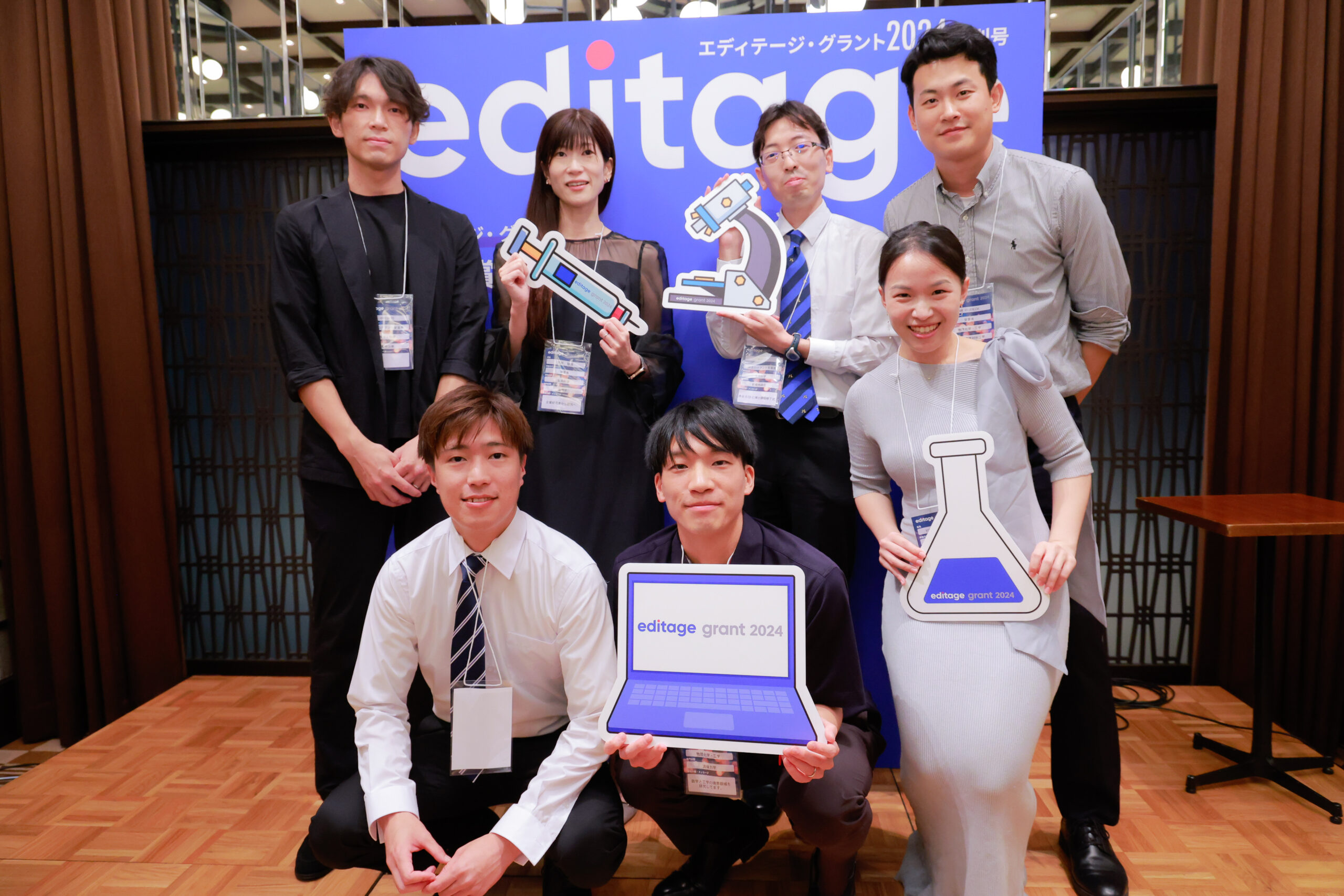 若手研究者の挑戦を称え、未来のネットワークを築く場－「エディテージ・グラント2024 授賞式＆パーティー」レポート - Editage Blog